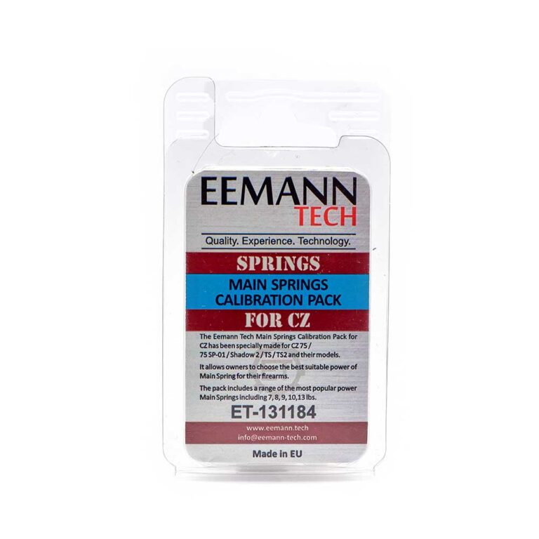 Eemann Tech Main Springs Calibration Pack for CZ – DOT 40