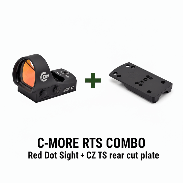 COMBO 3 = C-more RTS3 6MOA Red Dot + Red Dot Plate for CZ TS Standard ...